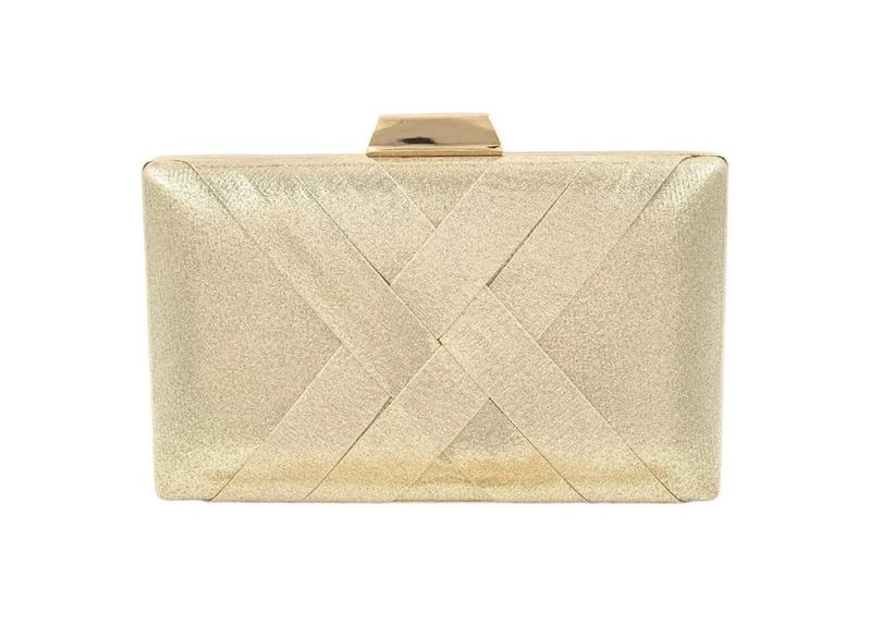 Bolsa Clutch festa Dourada Casamentos Madrinhas - Nicbolsas - Bolsas ...
