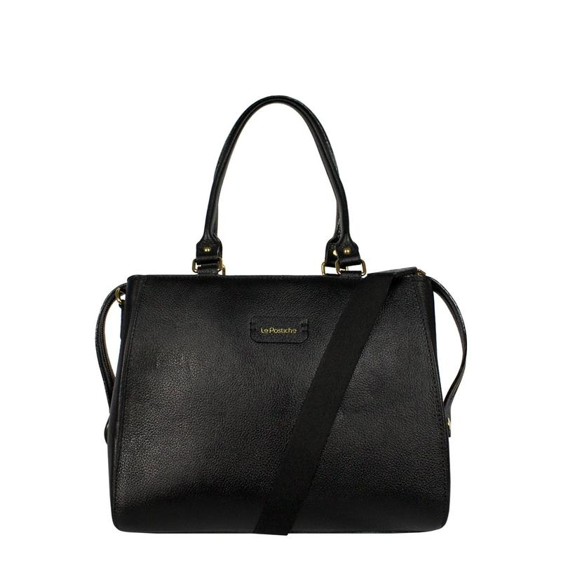Bolsa Couro Transversal e Mão Basic Le Postiche - Bolsas - Magazine Luiza