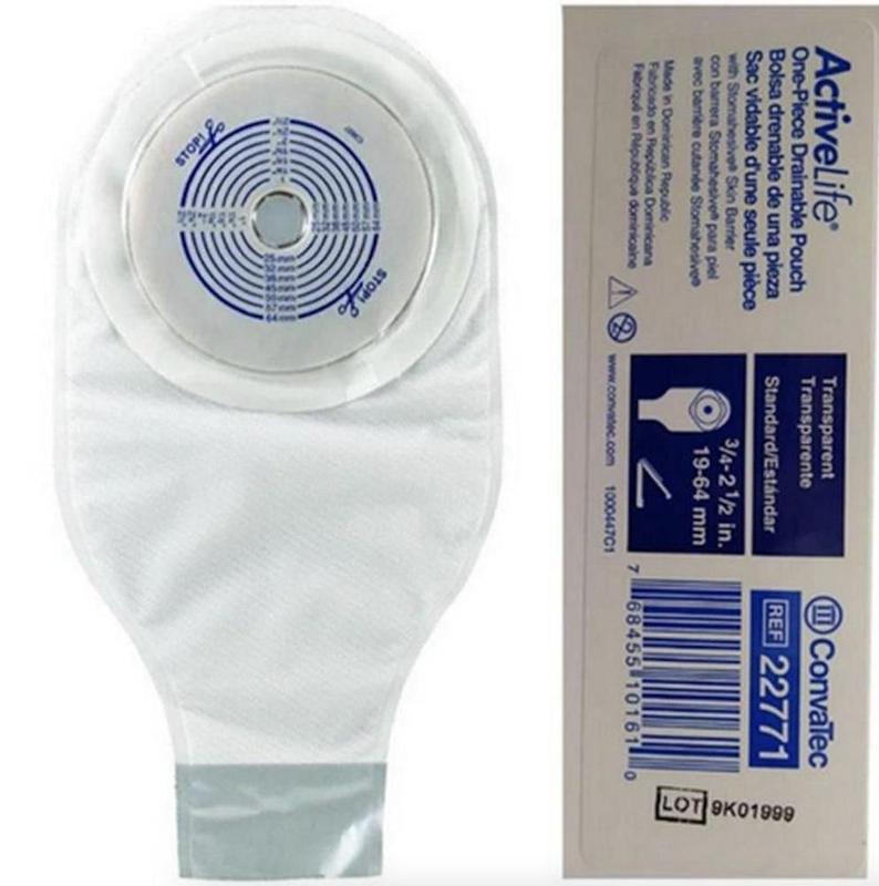 Bolsa De Colostomia Dren Transparente 19/64Mm 10 Un Convatec - Bolsa de ...