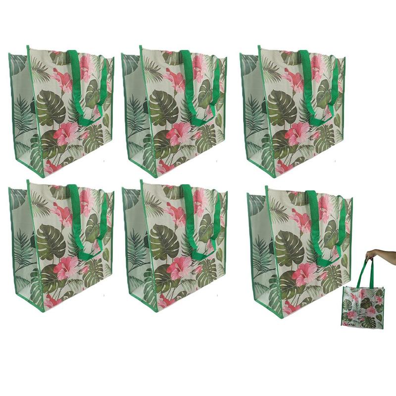 Bolsa Ecologica Ecobag Sacoba De Ombro Retornavel Kit 6 Uni Compras ...