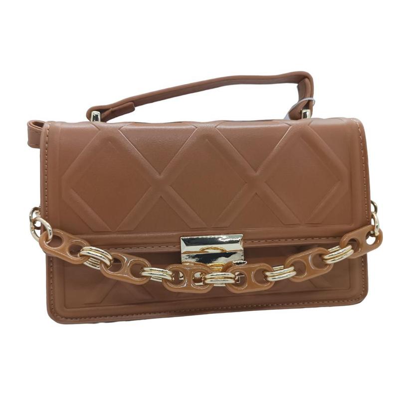 Bolsa Feminina Alça de Mão e Transversal Anéis Modelo W-110 - Victtoria ...