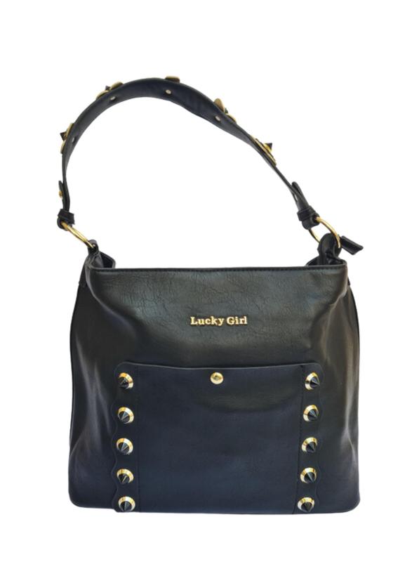Bolsa Feminina Estilosa Transversal Mão Ombro com Detalhes na Alça ...