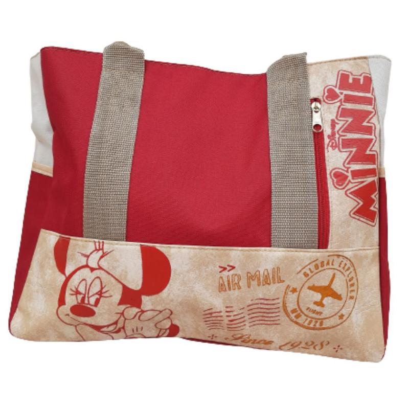 Bolsa Feminina Minnie ou Mickey Várias Cores Linda e Estilosa - MM ...