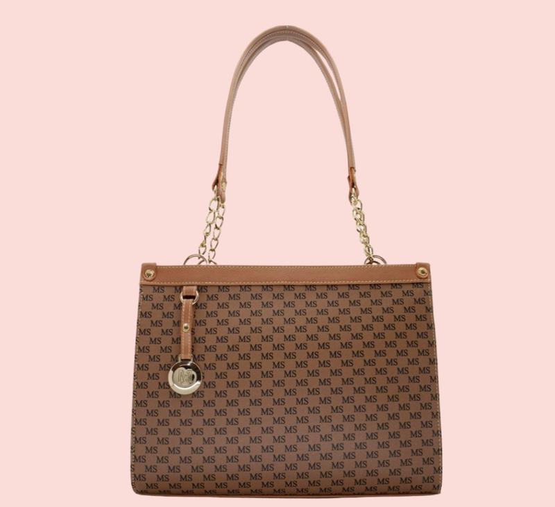 Bolsa feminina monica sanches 3345 ms castor / trush - Bolsas ...