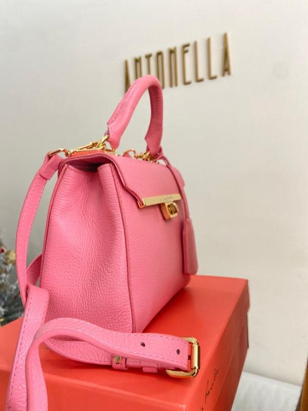 Bolsa Luiza Barcelos Pequena Estruturada Tiracolo Rosa Cupcake - Bolsas ...