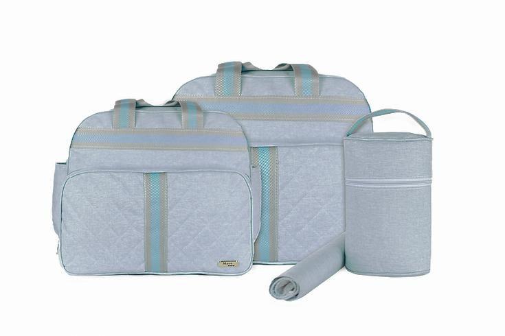 Bolsa Maternidade Listrada Menina Menino Bebê Griff Baby - LIZ BABY TOY ...