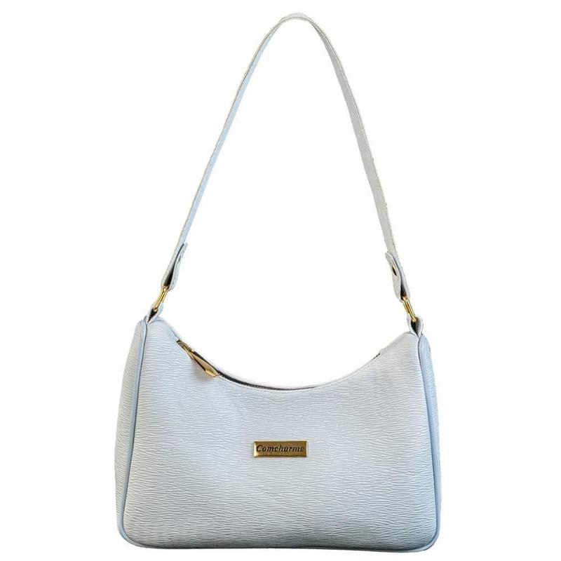 Bolsa Meia Lua Feminina BCC01 Com Forro e Bolso Interno Alça Removivel ...