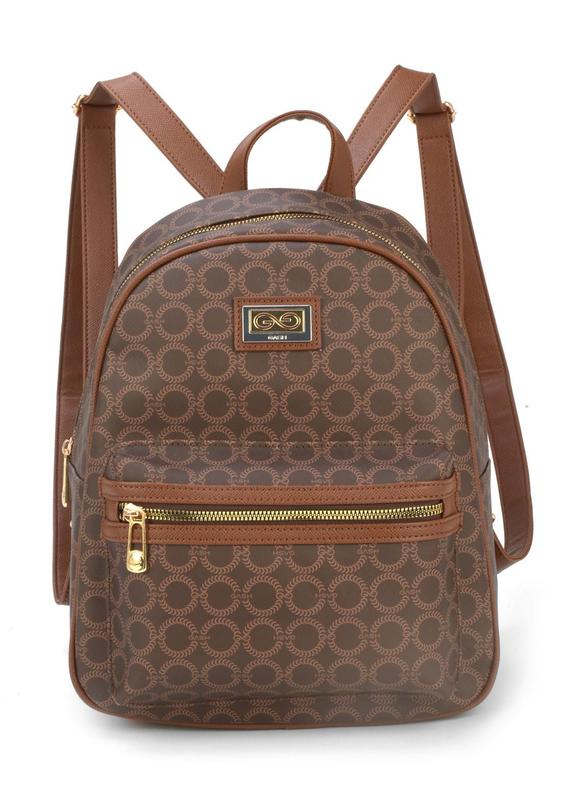 Bolsa Mochila Gash Feminina Cafe BG7210180 - Luxcell - Bolsas ...