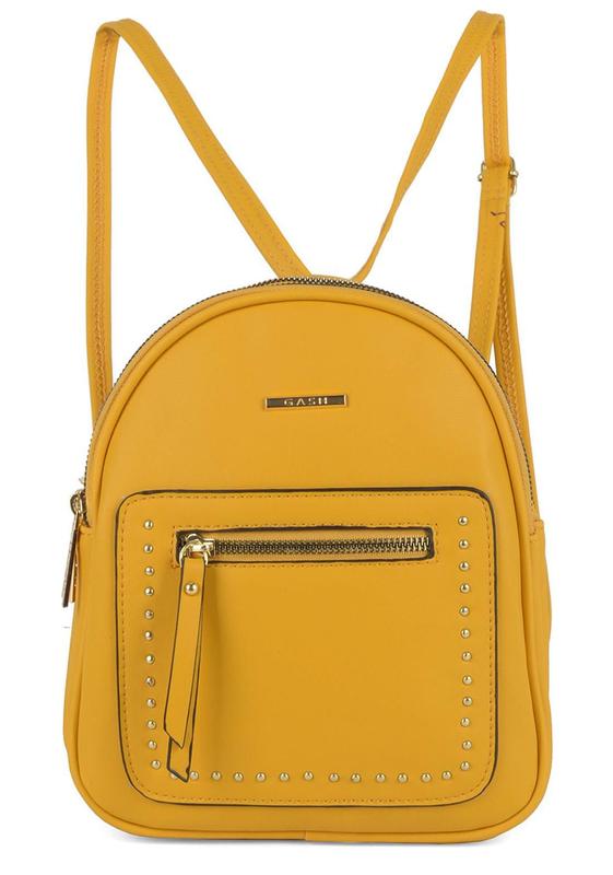 Bolsa Mochilinha Feminina de Costas Gash Amarelo Original - Bolsas ...