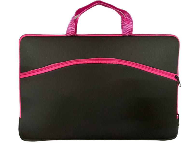 Bolsa Notebook Protetora executiva Com Bolso Externo Grande Para ...