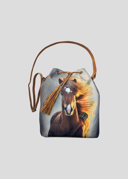 Bolsa Saco Guria Campeira Cavalo Tostado - Bolsas - Magazine Luiza