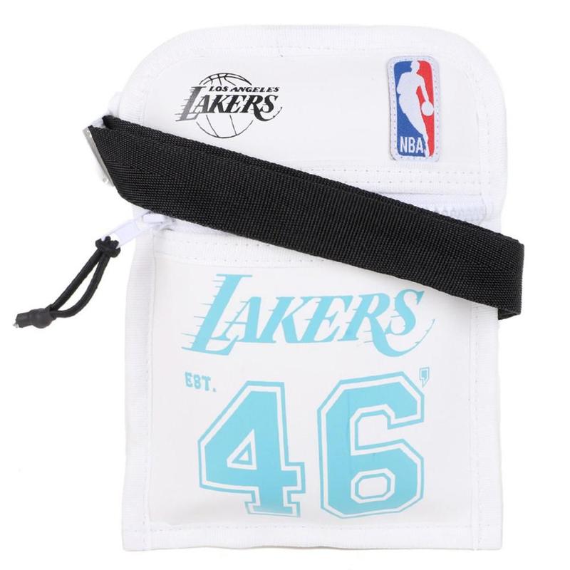 Bolsa Shoulder Bag NBA Los Angeles Lakers 46 Masculina - Bolsa de ...