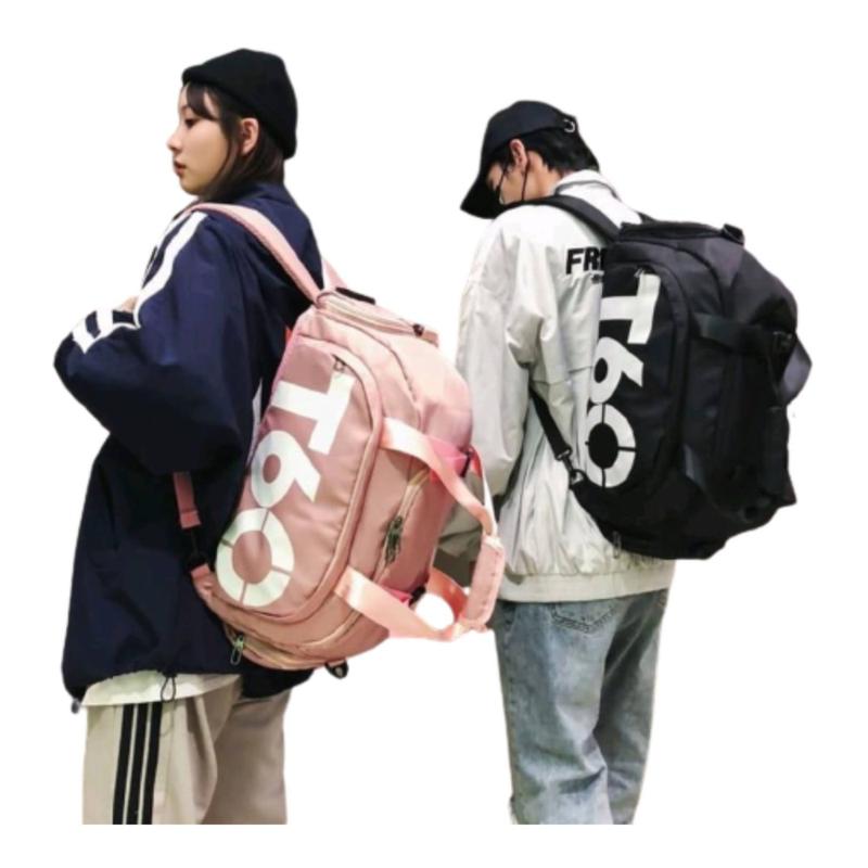 Bolsa T60 Mala Mochila Feminina Masculina Academia Bagagem Viagem Com ...