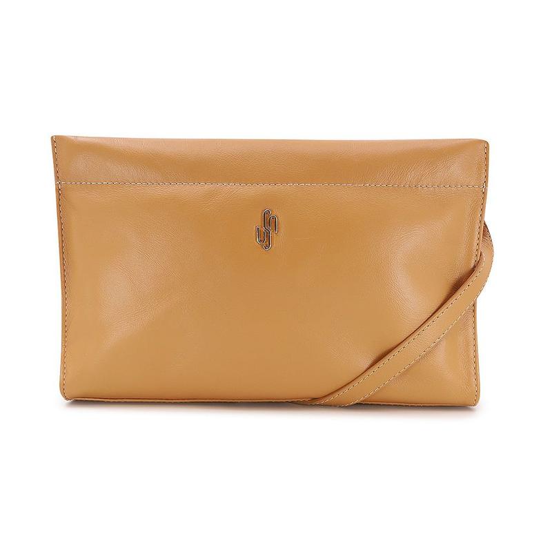 Bolsa Tiracolo Couro Marrom Alça Regulável - Usaflex - Bolsas ...