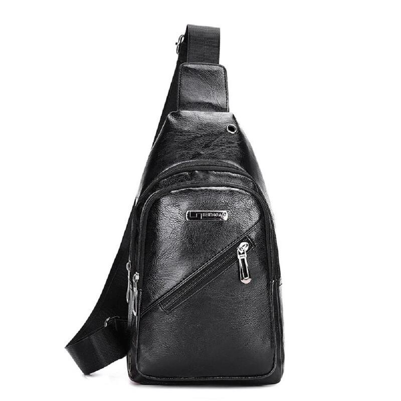 Bolsa Tiracolo Masculina Pochete Transversal Impermeavel Ombro ...