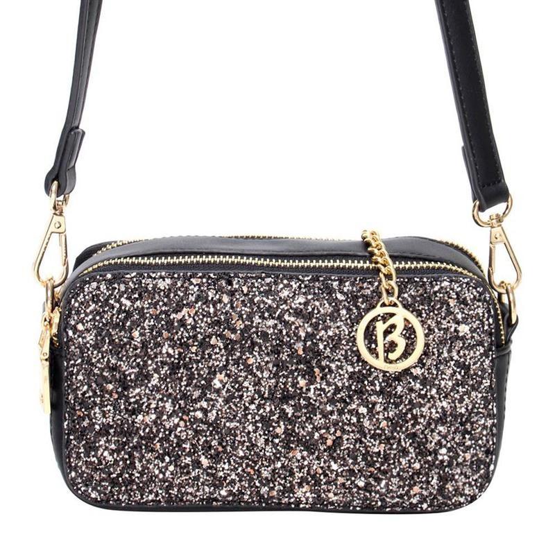 Bolsa Transversal Glitter 11076999 - Biro - Bolsas - Magazine Luiza