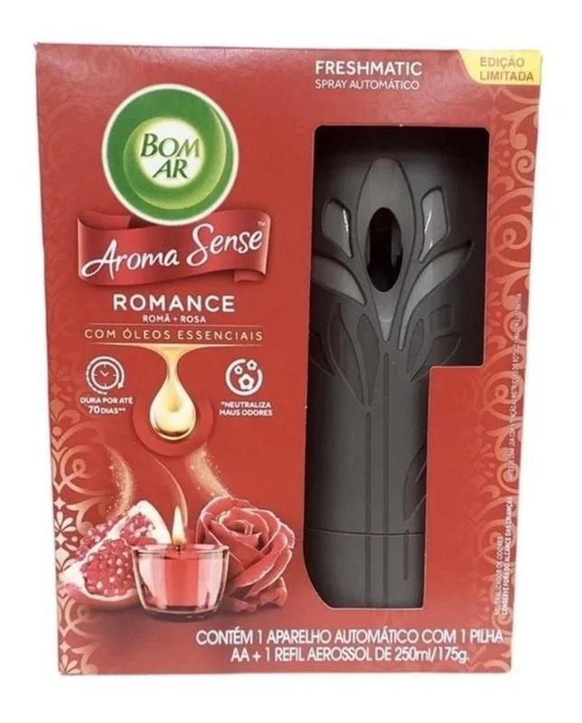 Bom Ar Air Aromatizador Spray Automático Freshmatic Aparelho + Refil ...