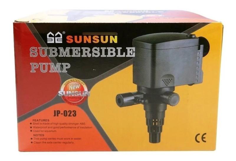 BOMBA AQUARIO SUBMERSA Sunsun JP-023 1000LH 127V - Bomba de Água para Aquário - Magazine Luiza