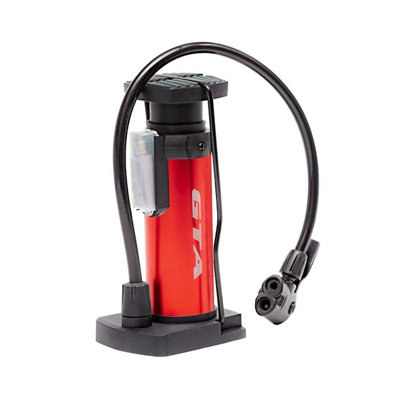 Bomba de Ar Pe Gta Start 80PSI Vermelho - GTA Bike - Bomba de Ar - Magazine Luiza