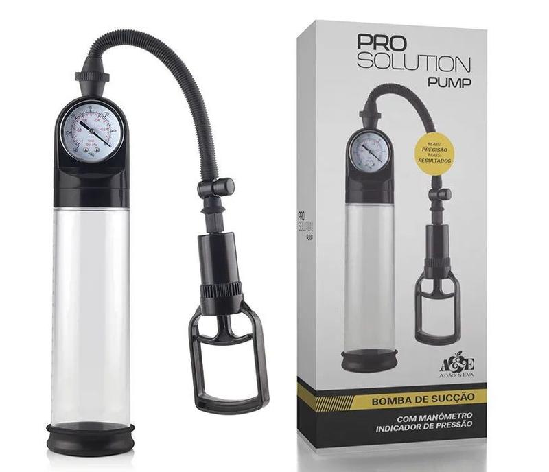 Bomba Peniana Manual Pro Solution Pump - Adão e Eva - Capa Peniana ...