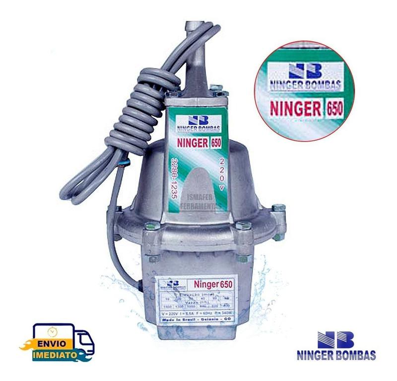 Bomba Submersa Sapo/vibratória Ninger 650 220v - Acessórios e Peças ...
