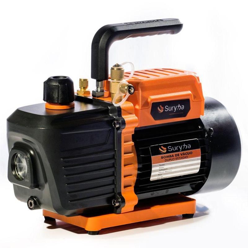 Bomba vacuo 8 cfm 110v 220v duplo estagio suryha - Bomba de Ar ...