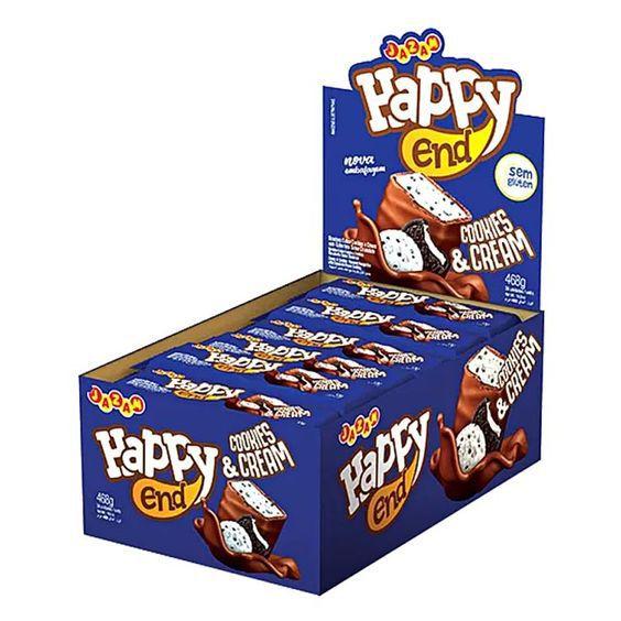 Bombom Jazam Sabor de Cookies com Creme HappyEnd 2 Caixas - Bombom ...