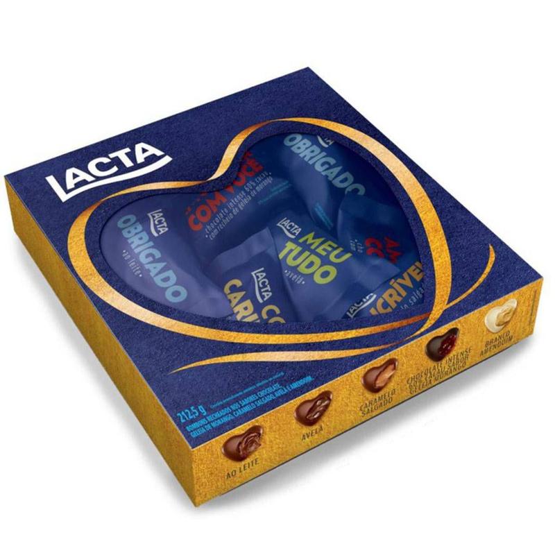 Bombons Lacta 215,5g - Presente De Natal - Bombom - Magazine Luiza