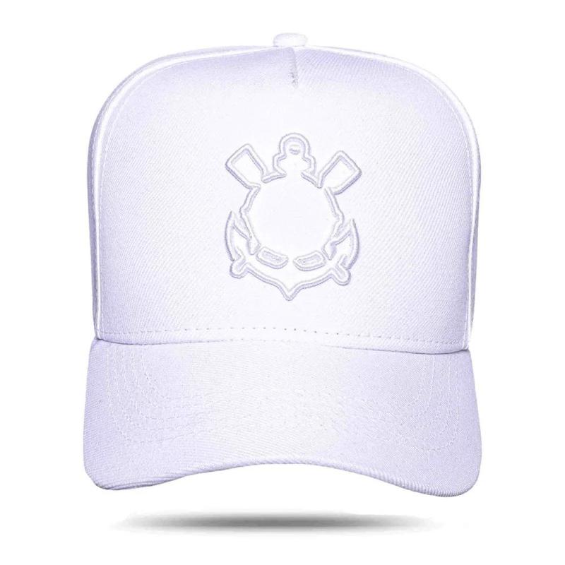 Boné Blck Timão Alto Relevo Masculino - Branco - Boné - Magazine Luiza