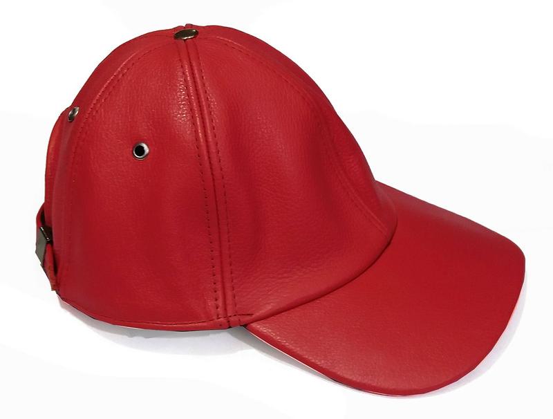 Boné de Couro na cor Vermelho - Riks - Boné - Magazine Luiza