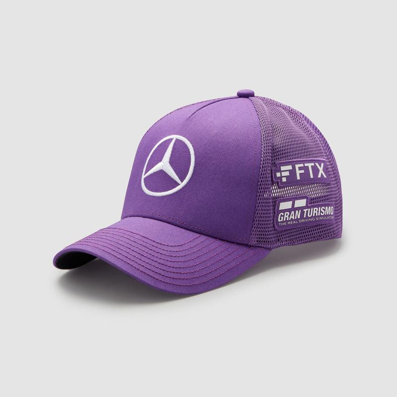 Boné original trucker mercedes amg petronas f1 team - lewis hamilton ...