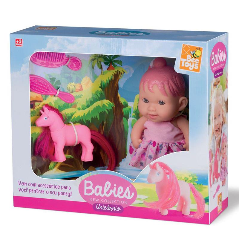 Boneca Babies Unicórnio New Collection - bee toys - Bonecas - Magazine ...