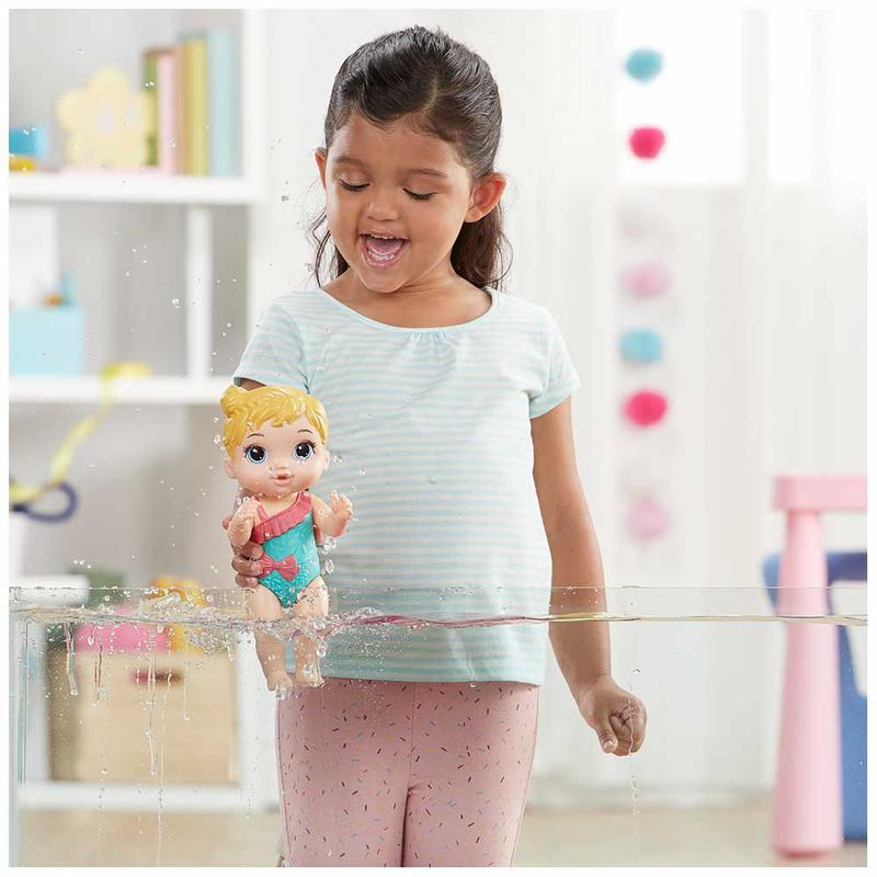Boneca Baby Alive - Bebê Banhos Carinhosos - Loira - Hasbro - Boneca ...