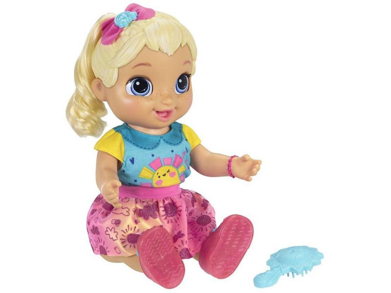 Boneca Baby Alive Grows Up Feliz com Acessórios - Hasbro - Boneca Baby ...