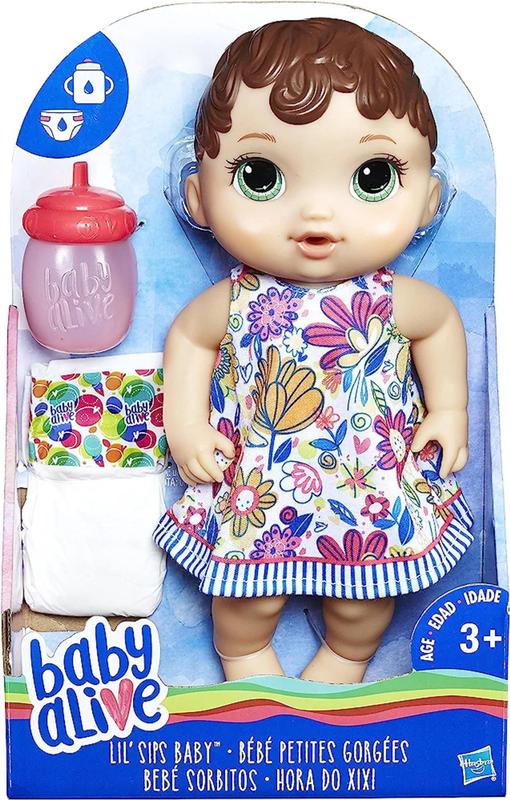 Boneca Baby alive hora do xixi morena - Baby alive hasbro - Boneca Baby ...