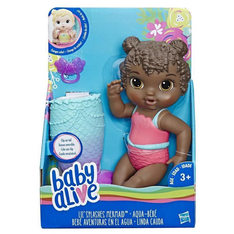 Boneca - Baby Alive - Linda Cauda - Negra HASBRO HASBRO - Boneca Baby ...