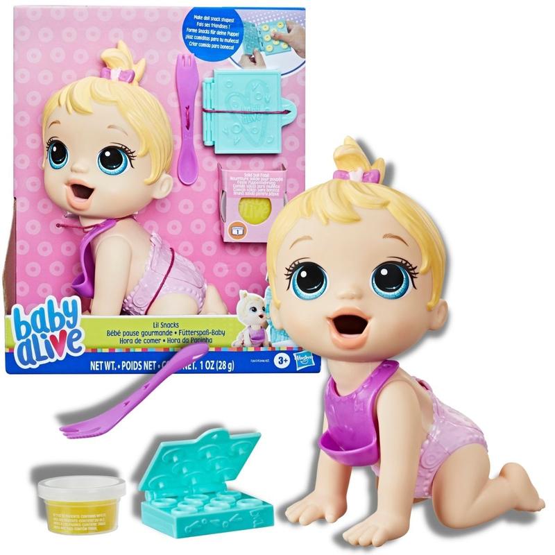 Boneca Baby Alive Loira e Acessórios Hora da Papinha Hasbro - Boneca ...