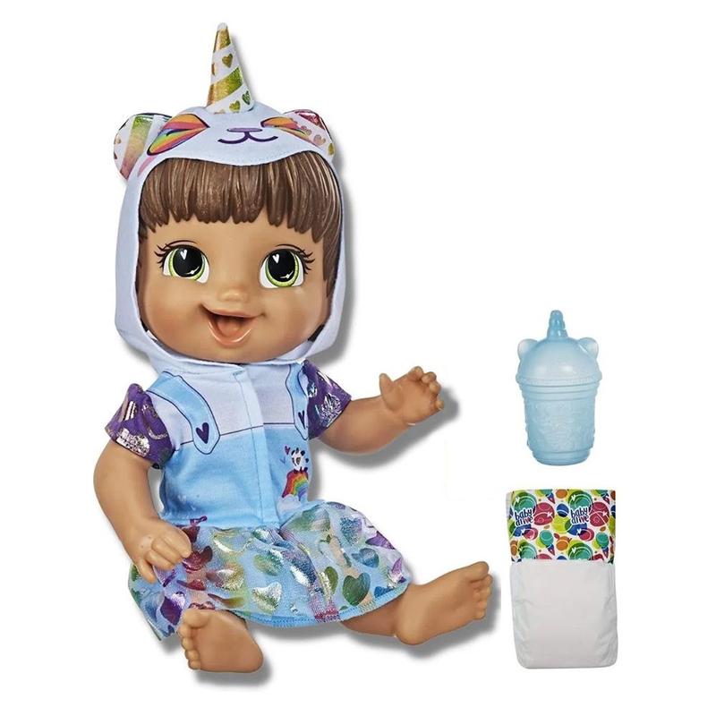 Boneca Baby Alive Minicórnio Panda Hasbro E9422 - Mattel - Boneca Baby ...