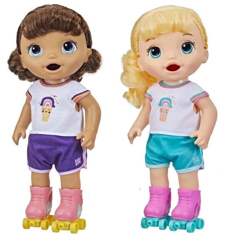 Boneca Baby Alive Roller Skate Patinadora - Hasbro - Boneca Baby Alive ...