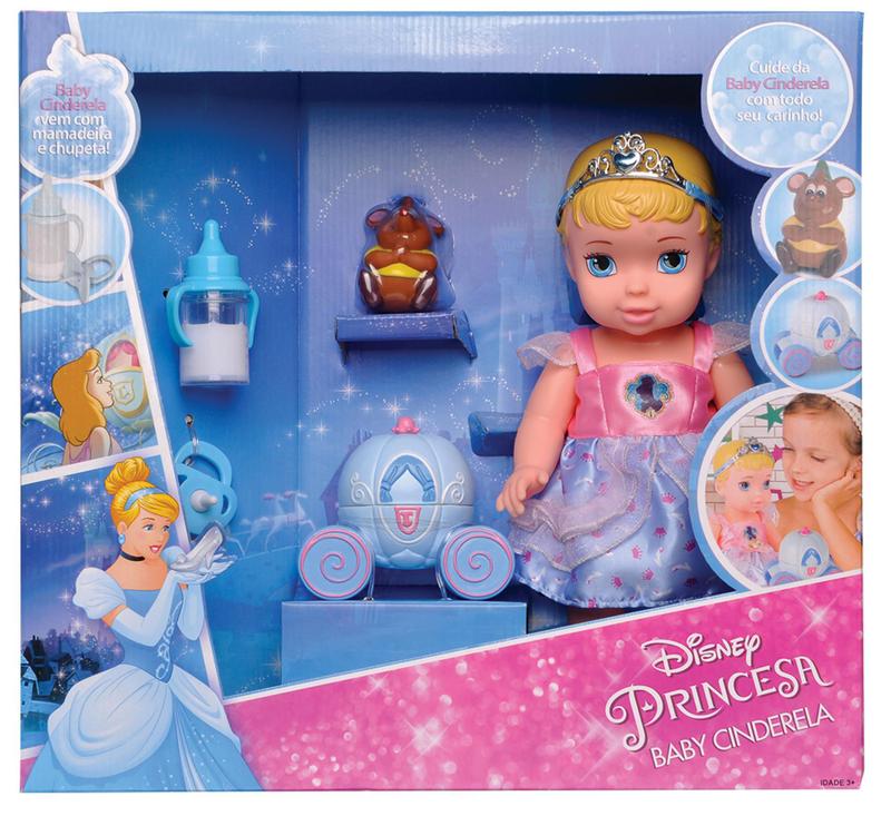Boneca baby cinderela - TCS - Bonecas - Magazine Luiza