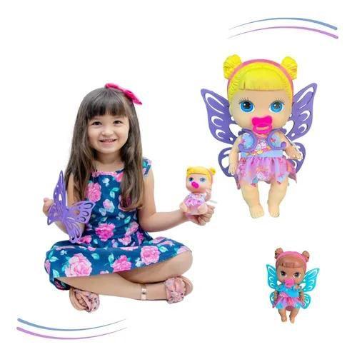 Boneca Baby Colletion Alive Fada Mágica - Super Toys - Bonecas ...