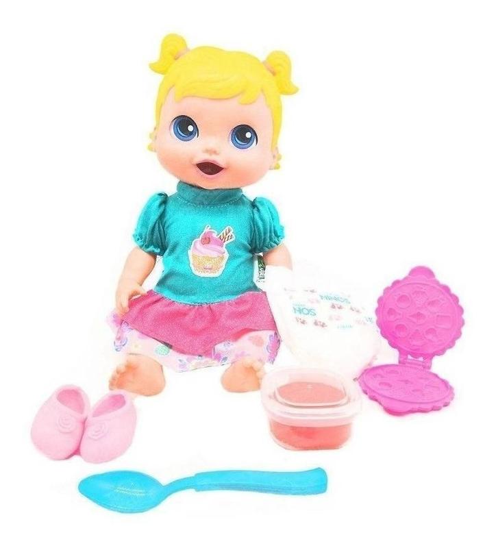 Boneca Baby'S Collection Comidinha Super Toys Menina - Supertoys ...
