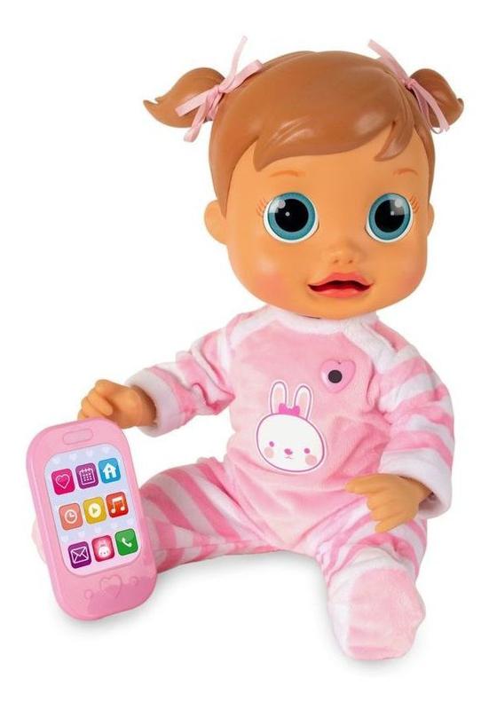 Boneca Baby Wow Analu Aprende + 150 Falas Função Interativa ...
