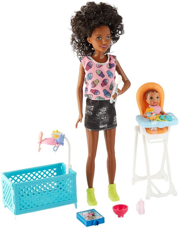 Boneca Barbie Babá com Acessório Bebê - Cabelos Loiros - Boneca Barbie ...