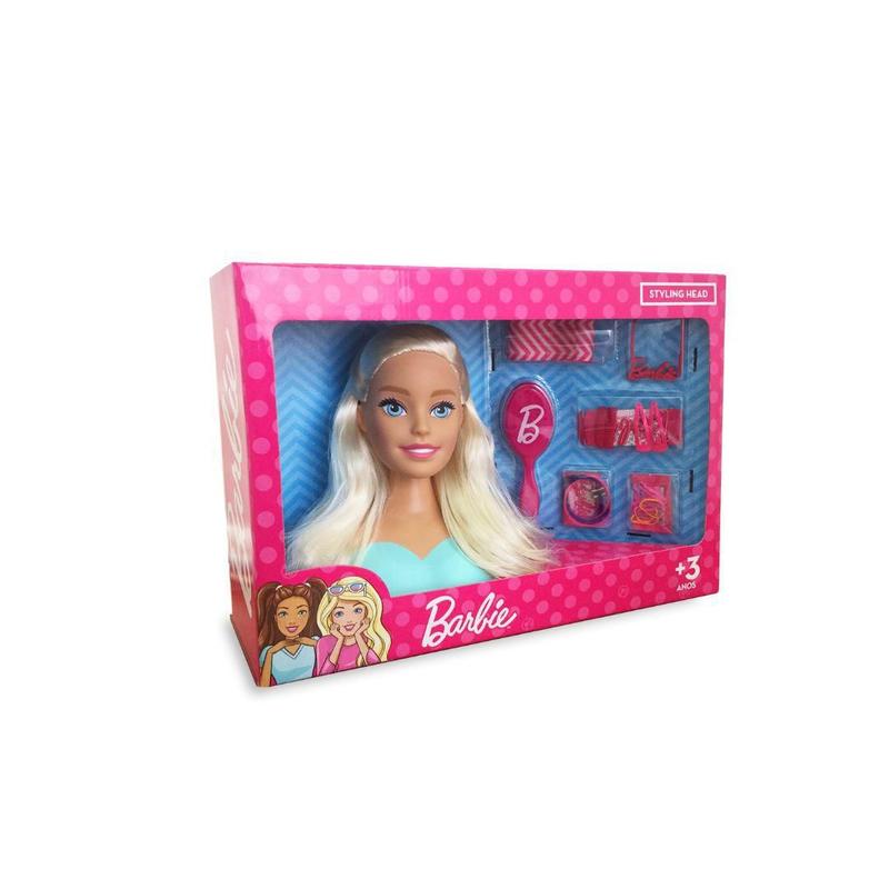 Boneca Barbie Busto Cabeca De Estilo - Verde PUPEE BRINQUEDOS - Boneca ...