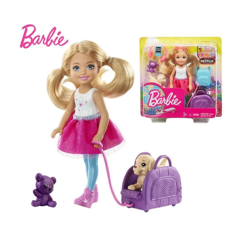 Boneca Barbie Chelsea Explorar e Descobrir 3+ FWV20 Mattel - Bonecas ...