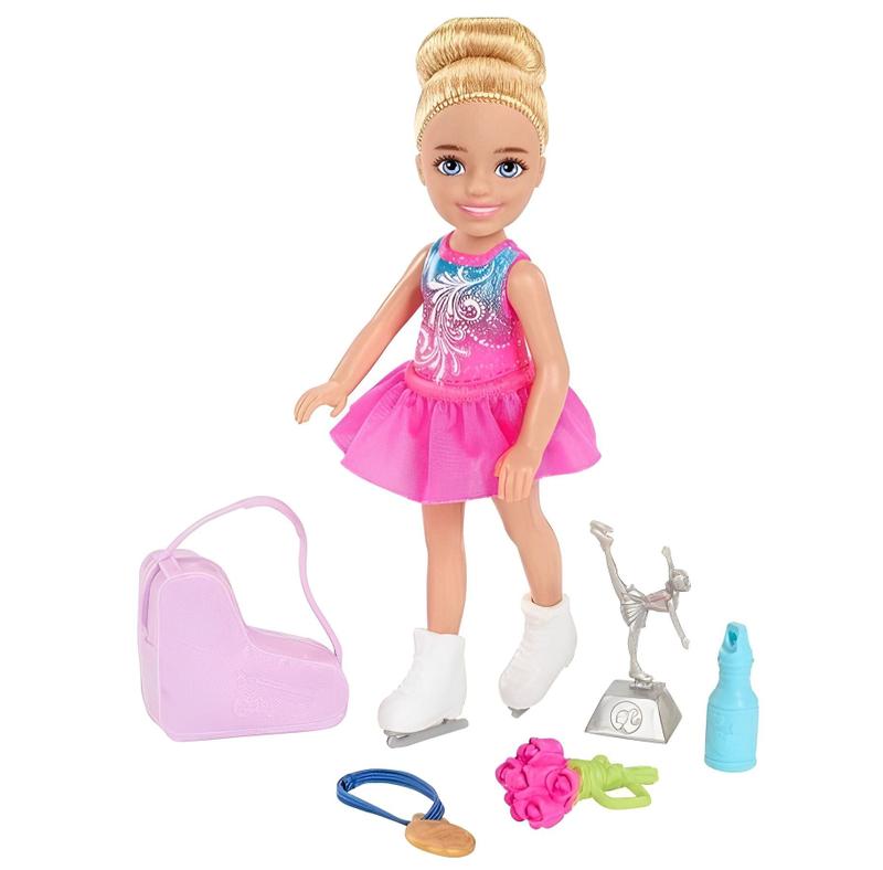 Boneca Barbie Chelsea Profissões - Patinadora - Mattel - Boneca Barbie ...