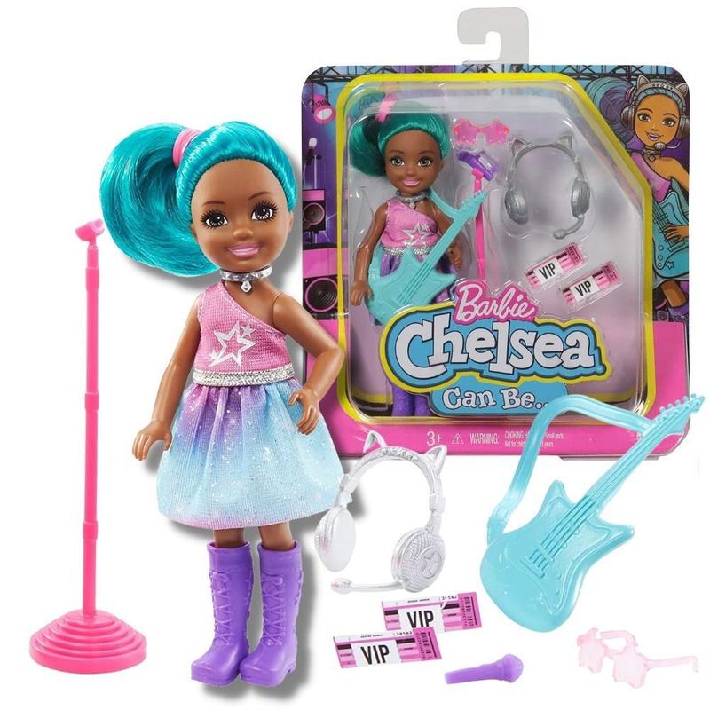 Boneca Barbie Chelsea - Set Profissões Estrela Pop - Mattel - Bonecas ...