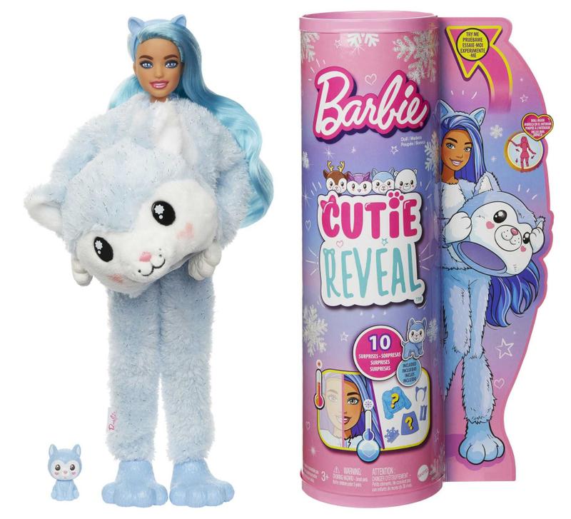 Boneca Barbie Cutie Reveal C/ Fantasia de Bicho de Pelúcia e Pet ...