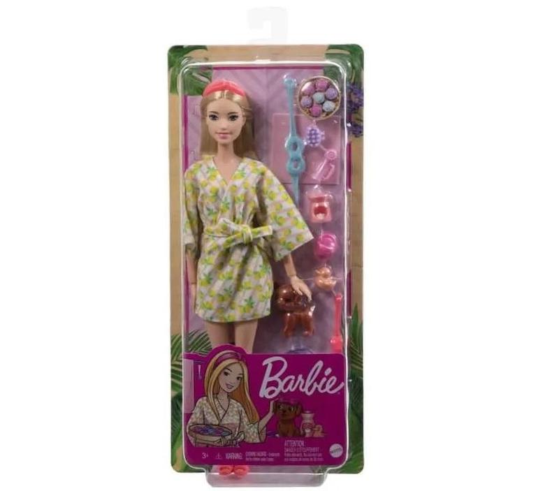 Boneca Barbie Fashionista Dia de Spa Relaxamento - GKH73 - Mattel ...